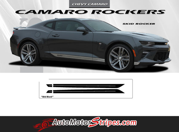 2018 2017 2016 Chevy Camaro Graphics Decals Rocker Door Stripes | SKID ...