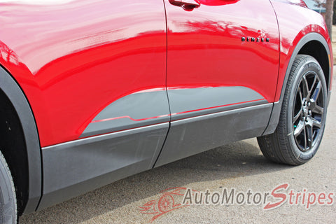 2019 2020 2021 2022 2023 2024, Chevy Blazer Decals, BLAZE Door Stripes ...