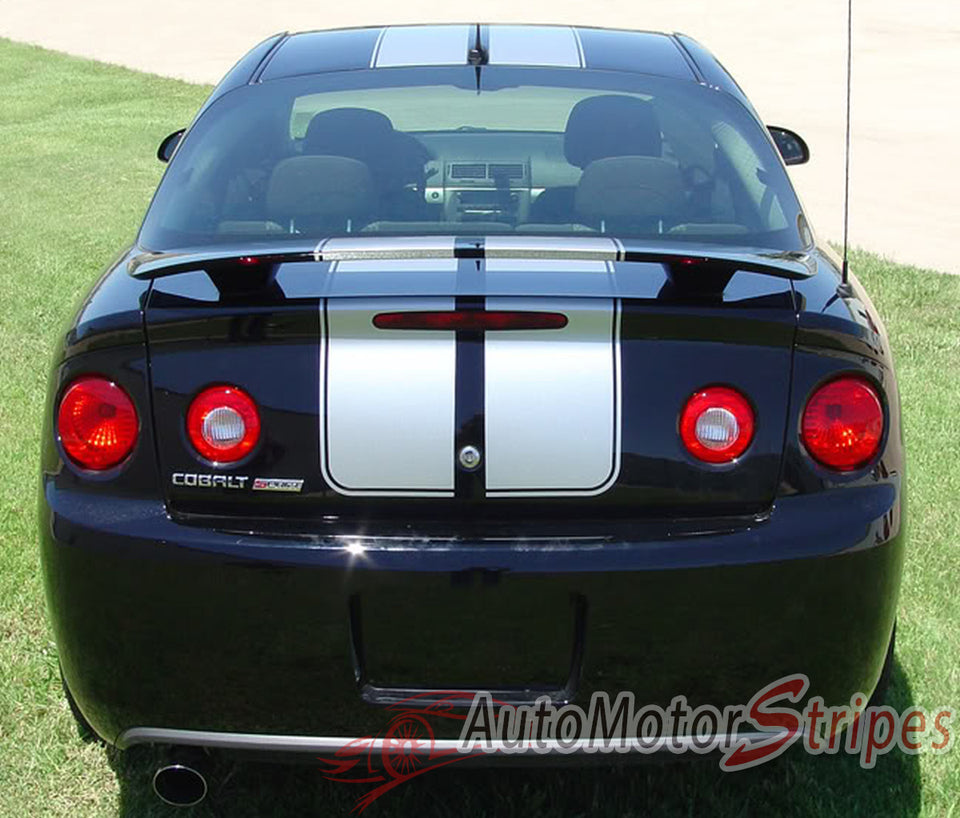 2005-2010 Chevy Cobalt Decals Rally Hood Racing Stripes Vinyl 3M Kit ...