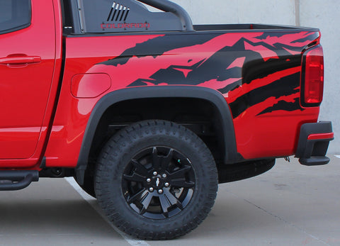 Chevy Colorado Graphics, Chevy Colorado Decals, Colorado Stripes ANTERO ...