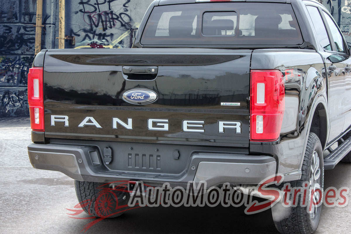 2019-2023 Ford Ranger Decals TAILGATE TEXT Letters Decals Vinyl ...