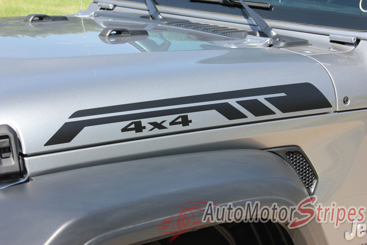 Jeep Wrangler JL Bypass Door Decals | Vinyl Graphics | Jeep Stripes ...